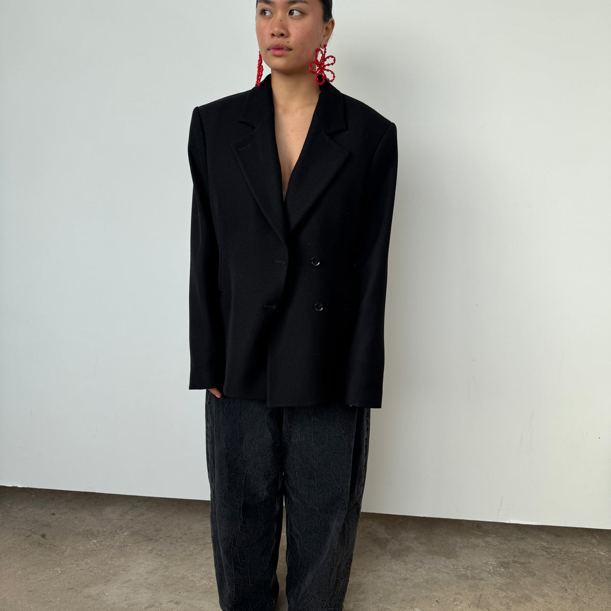 Bite Studios Black 'Credo' Blazer | UK 12 – Curate & Rotate