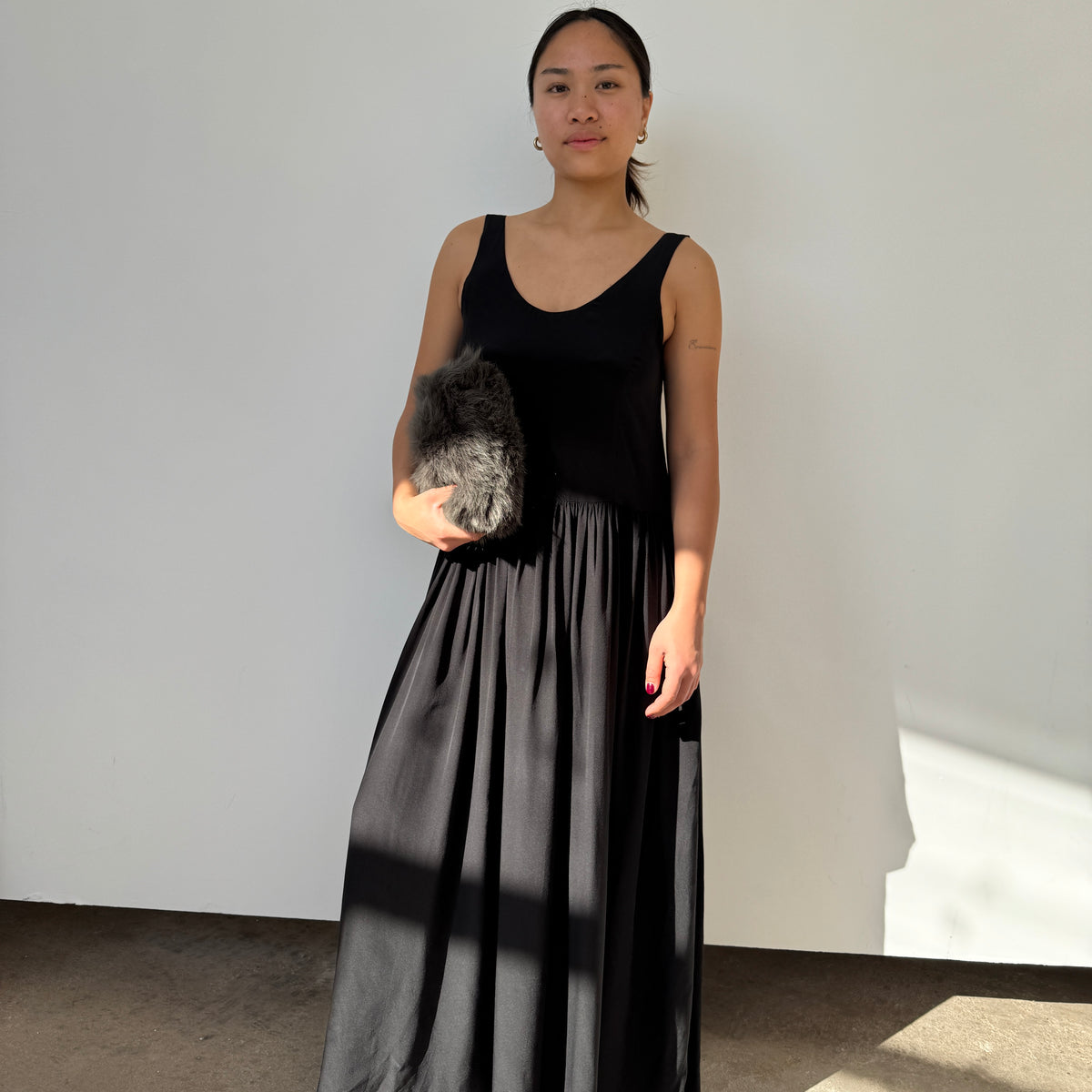 Raey Black Silk Dress | UK8-10* – Curate & Rotate